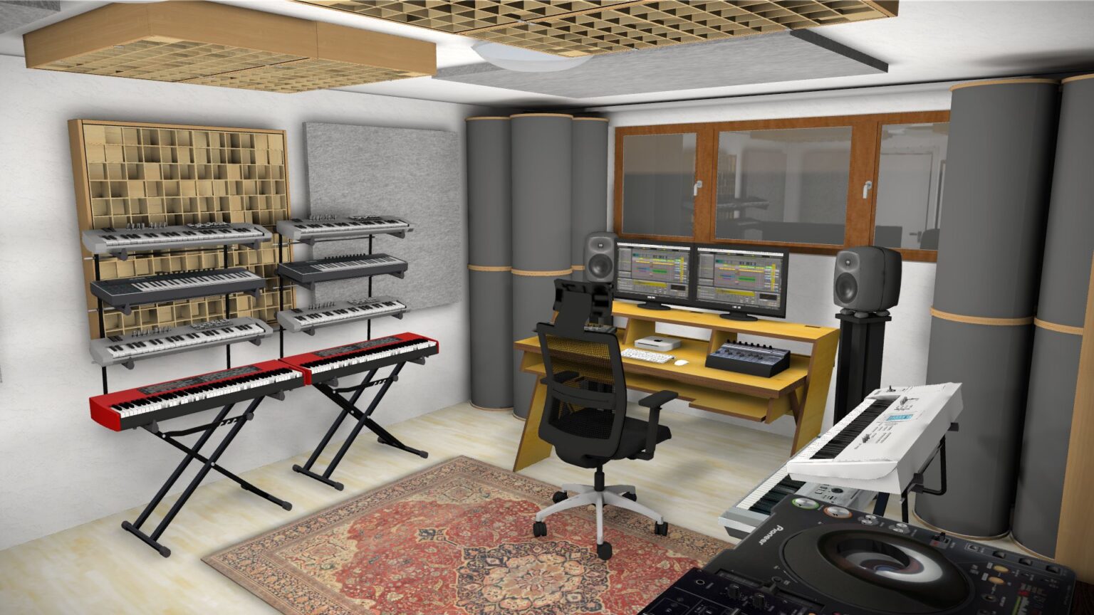 Perfect Studio Room Acoustics for AKA AKA – HOFA-Akustik